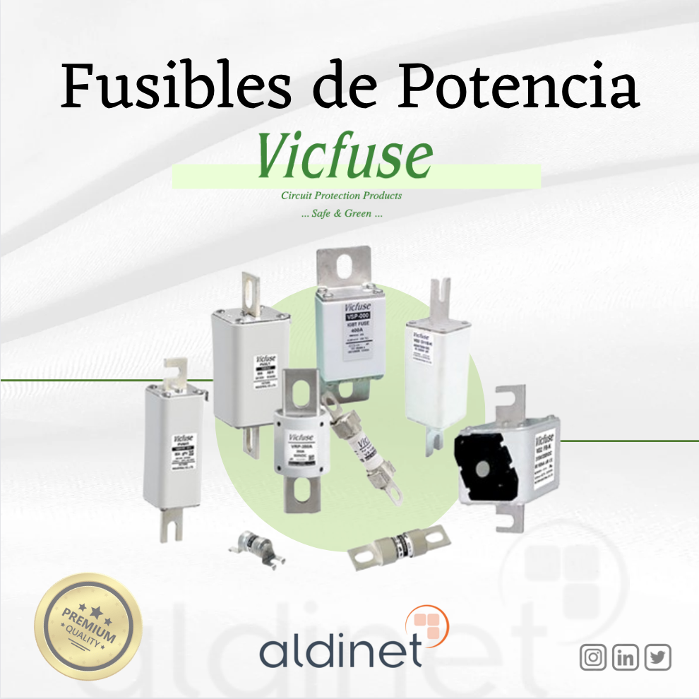 Gama de Fusibles de Potencia de Vicfuse